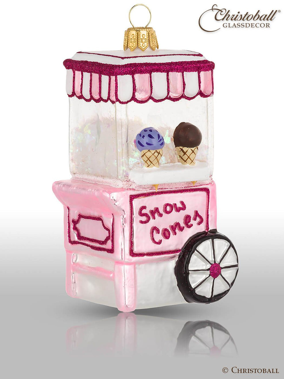 Weihnachtsform Eiswagen / Eis-Stand – Christoball